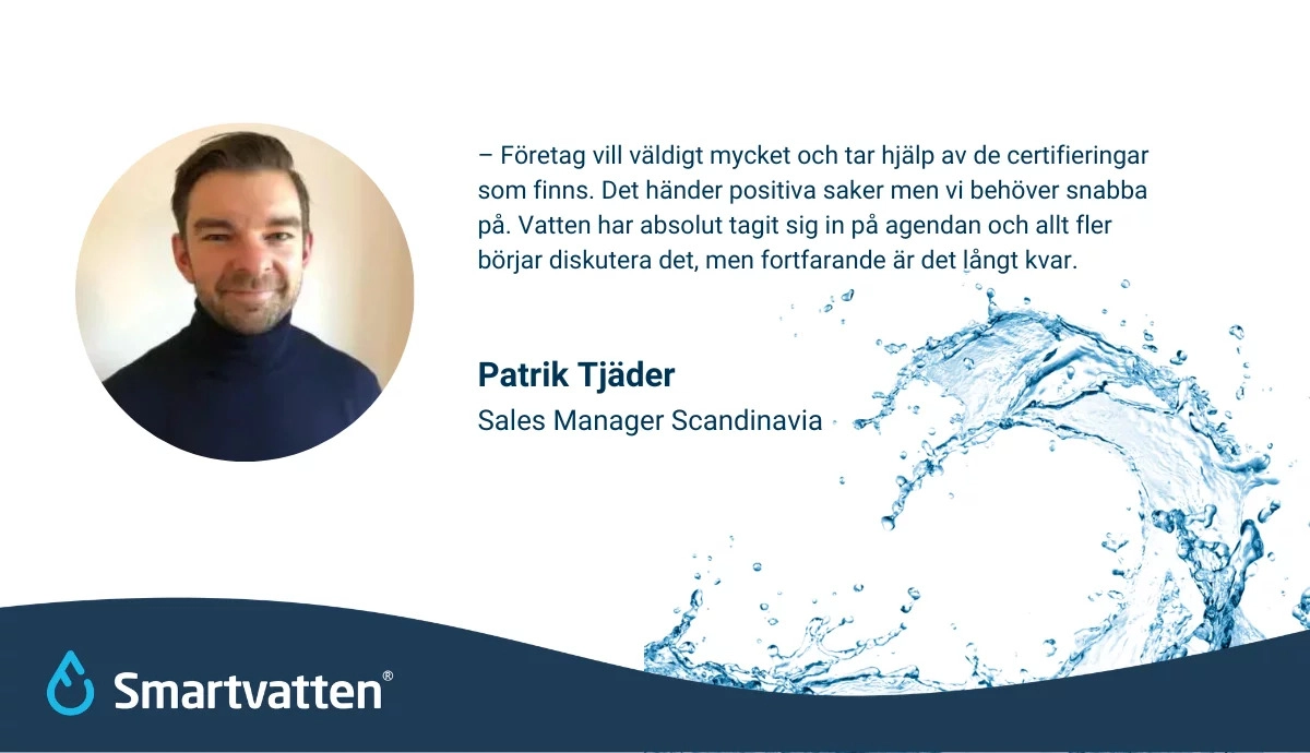 Vatteneffektivitet och Smartvatten